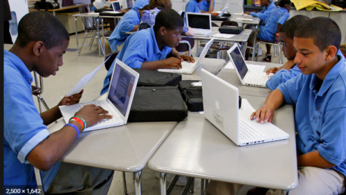 Laptops based e-learning